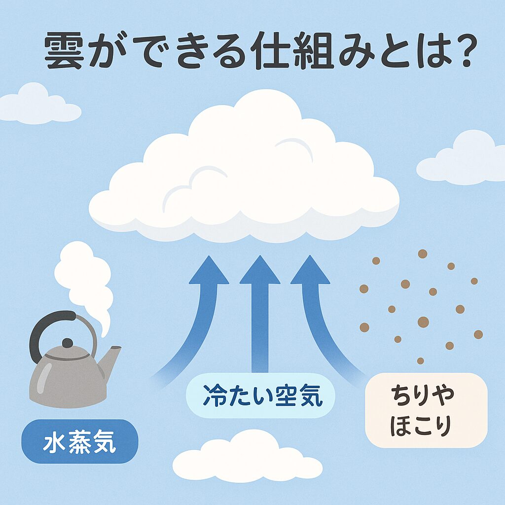子どもにもわかる！雲ができる理由と空のふしぎをやさしく解説 | hatch way｜親子でひらく雑学の扉