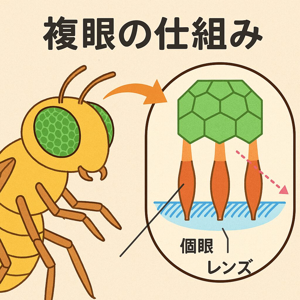 昆虫の目の不思議｜子ども向けに複眼の仕組みをやさしく解説 | hatch way｜親子でひらく雑学の扉